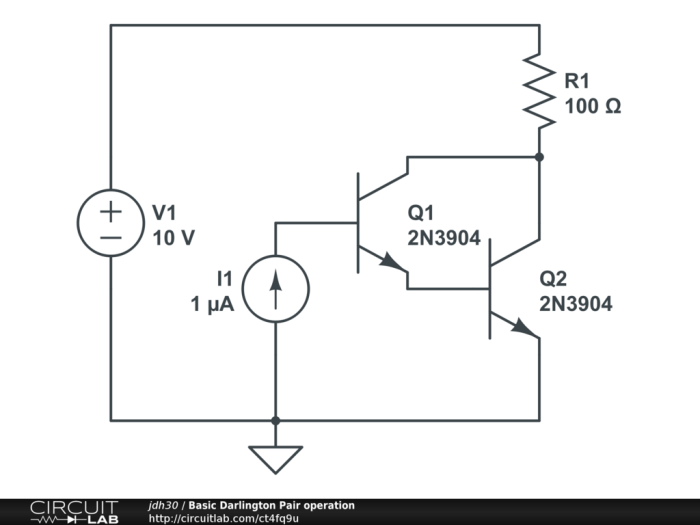 √ Kenali Transistor Darlington dan Berbagai Konfigurasinya