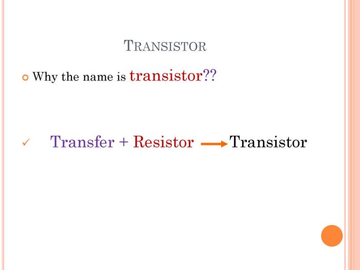√ Transistor Transfer dan Resistor: Pemahaman Mendalam tentang Komponen ...